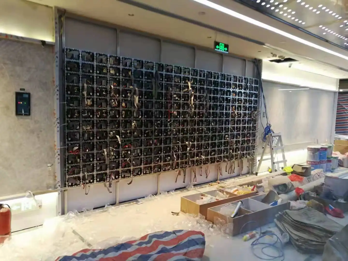 400*300 Led Empty Cabinet Indoor P1.667 Indoor Die Casting Aluminum ...