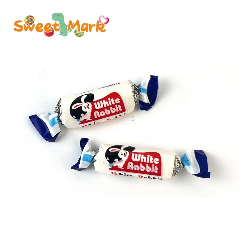 Halal White Rabbit Milk Gummy Candy - Sweet Fruit Flavour