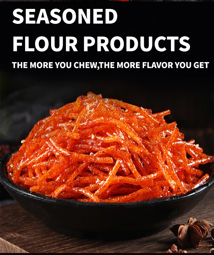 Spicy Latiao Snacks - Direct Sale from ISO HACCP Manufacturer