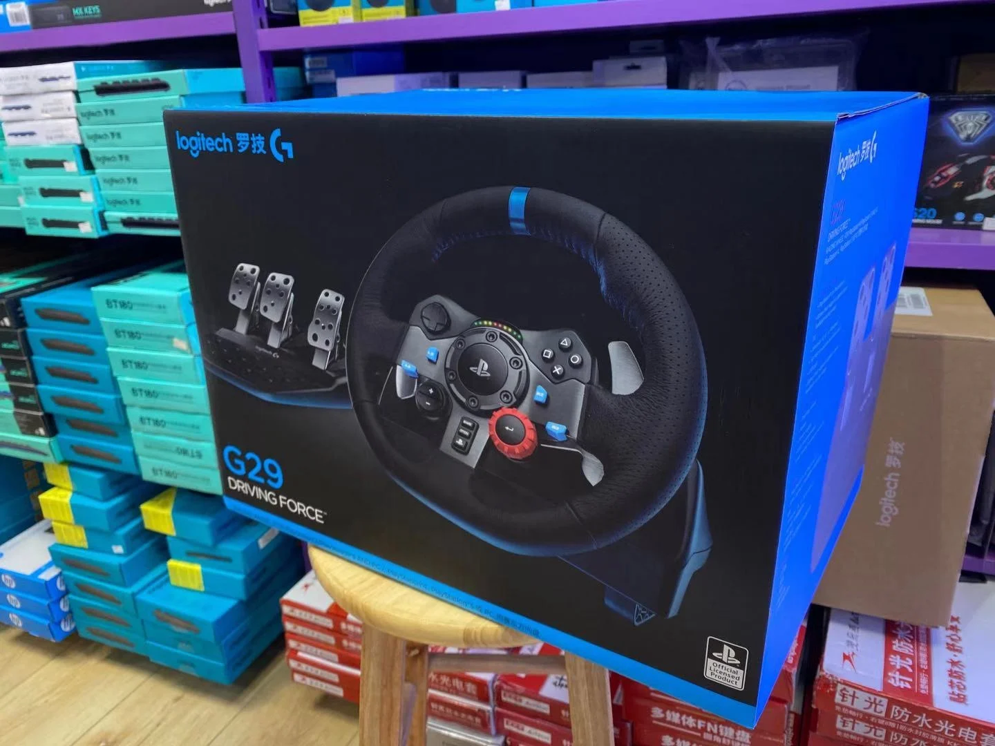 Control Gamepad Logitech G29 Racing Wheel Set Driving Force Steering ...