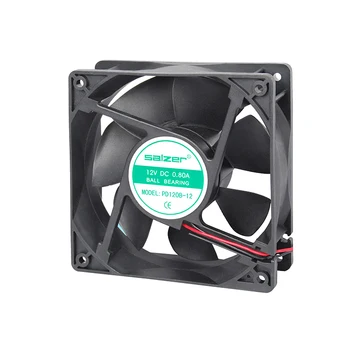 Salzer Dc Axial Fan Pd120s-12 12v 120x120x38mm Sleeve Bearing - Buy 12v ...