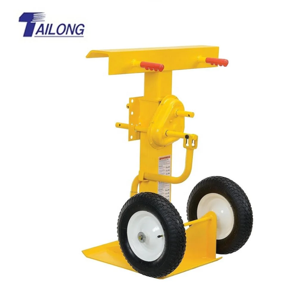 Trailer Stabilizing Jack Hand Crank Type Heavy Duty Truck Trailer ...