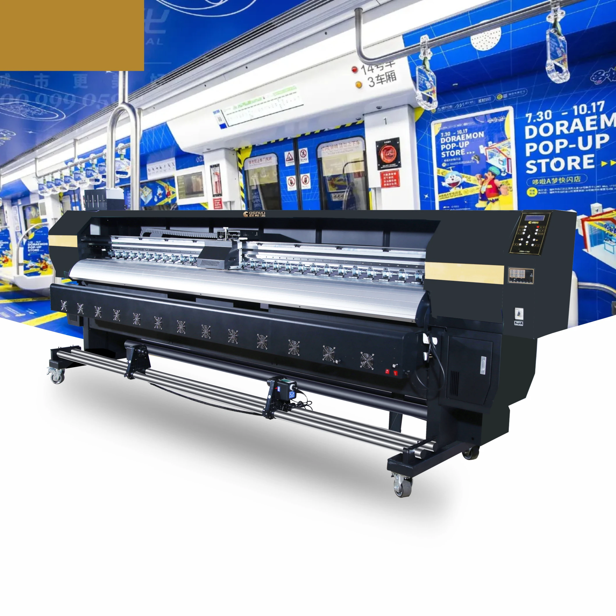Wide Format 6ft Eco Solvent Printer for Matte Photo Paper True Color ...