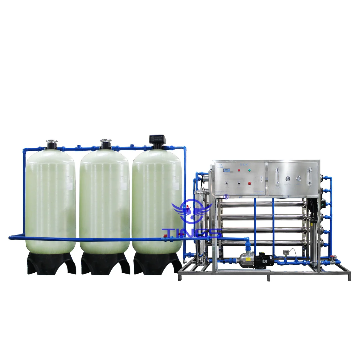 5000L Underground Water Treatment Plant - RO Filter System