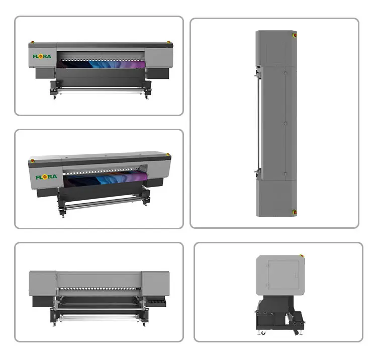 Flora 3.2m A1 A2 Inkjet Epson Uv Printer Wide Large Format Roll To Roll ...