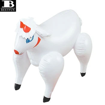 Inflatable Sheep Foldable Inflatable Plastic Party Sheep Toys For Kids ...
