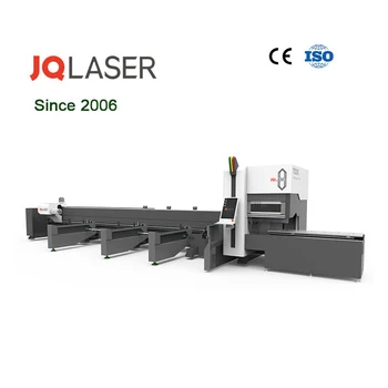 H Beam Profile And Square Pipe Laser Cutter 3kw Ms Ss Metal Tube Fiber ...