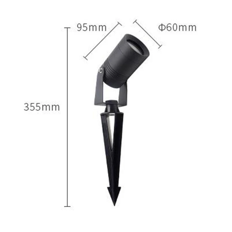 Ip65 Led Spotlight 7w Mini Spike Light Gu10 Spot Light Outdoor - Buy ...