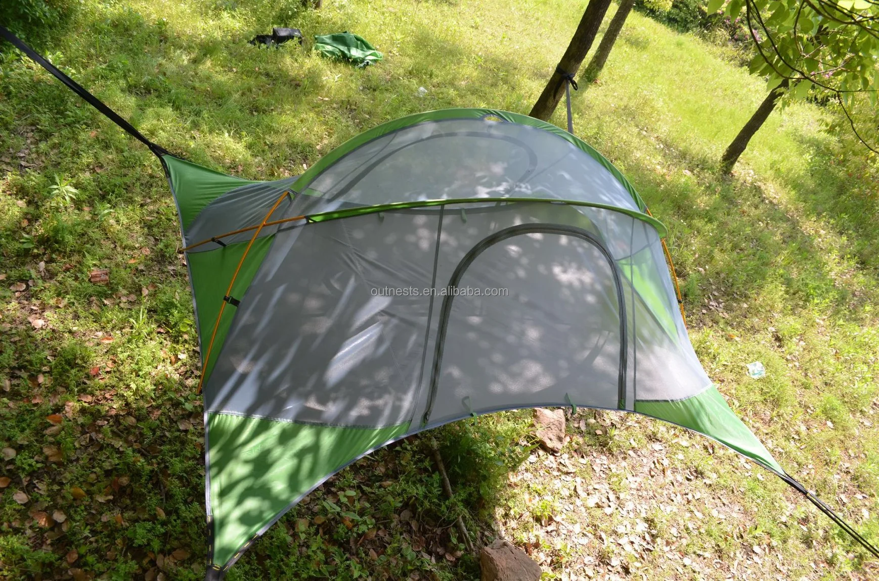 Off The Ground Tent Suspension Tent Hanging Tree Camping Tree Tent ...