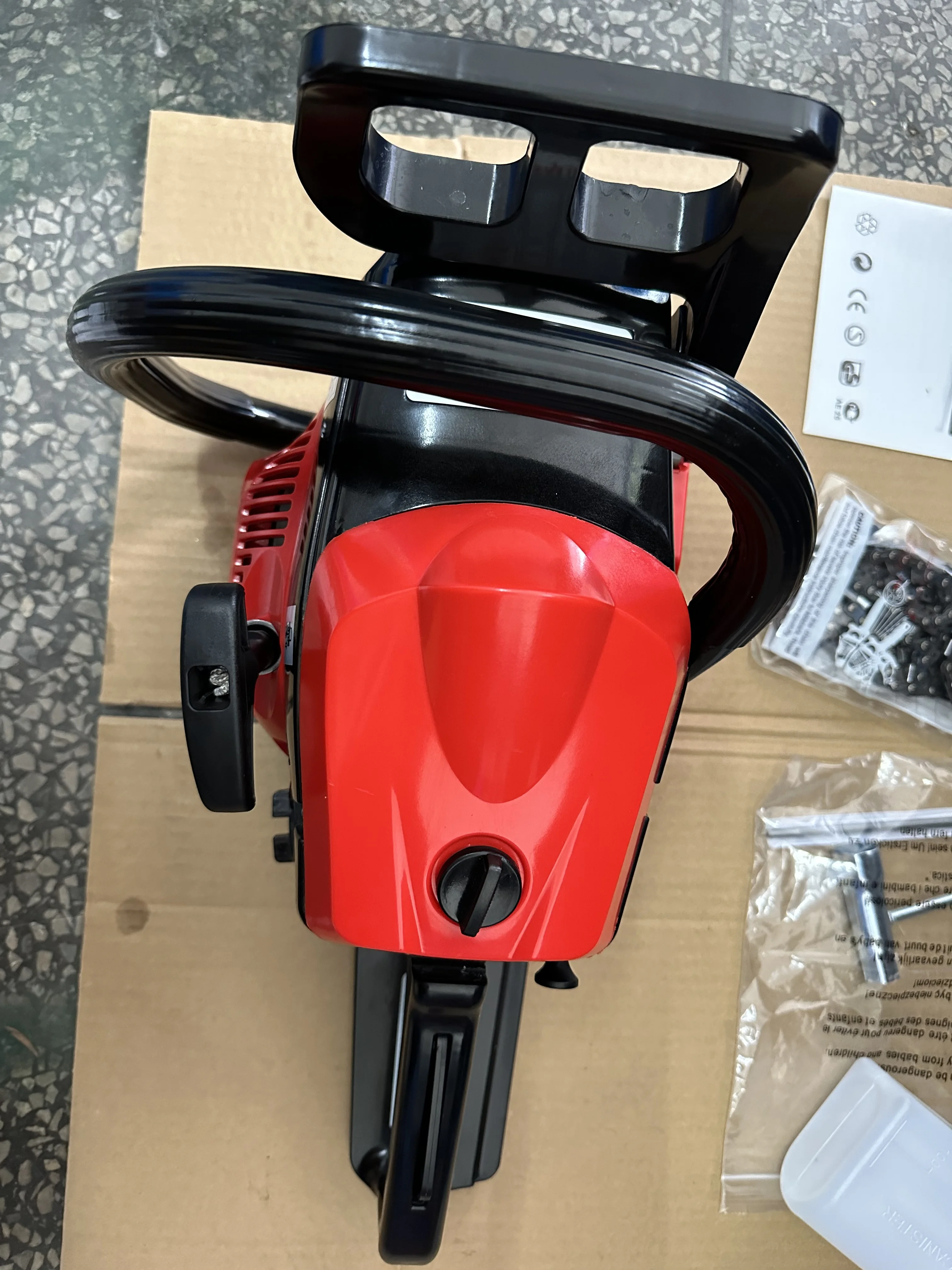 Petrol Chainsaw 52cc Gasoline Chainsaw Engine Garden Tools Chainsaw ...