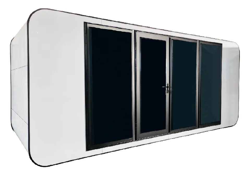 20ft*7ft Prefabricated Container Bunk House Tiny Apple Cabin 110v/240v ...