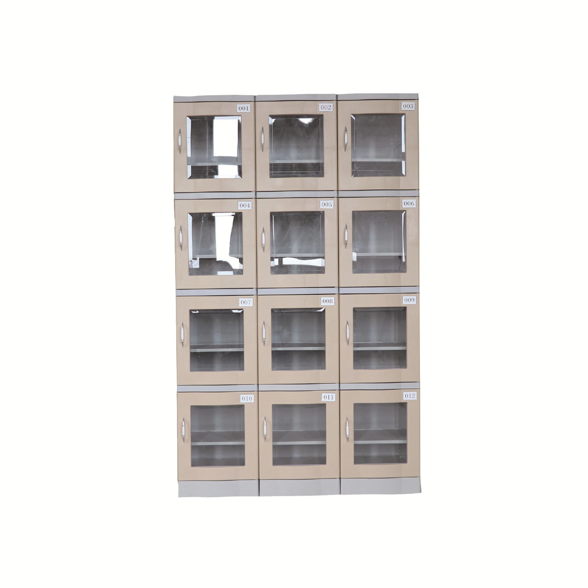 Office Lockers glass file locker Acrylic cabinet plastic loeker ...