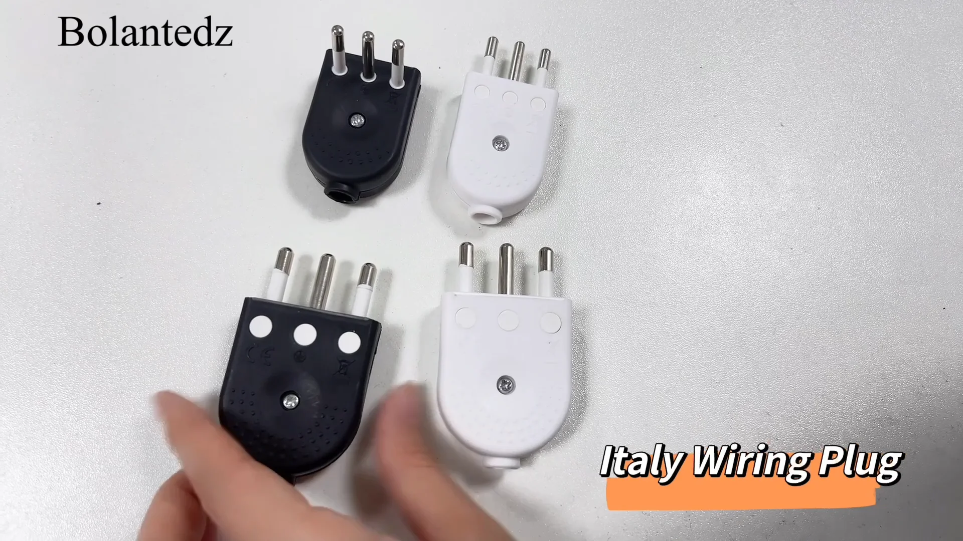 Italian Rewireable Plug Adapter 16a 250v Type-l Power Supply Connector ...