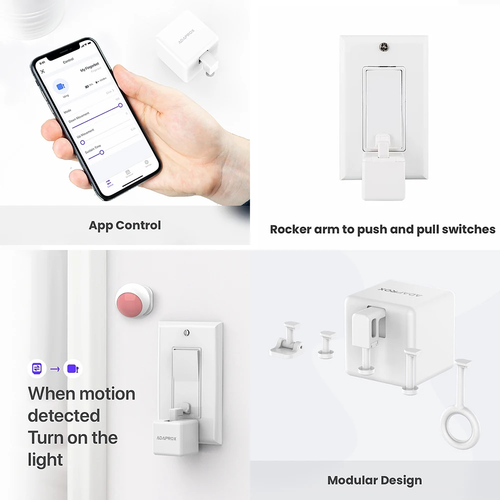 Smart Fingerbot - Tuya Switchbot Remote Control for Lights