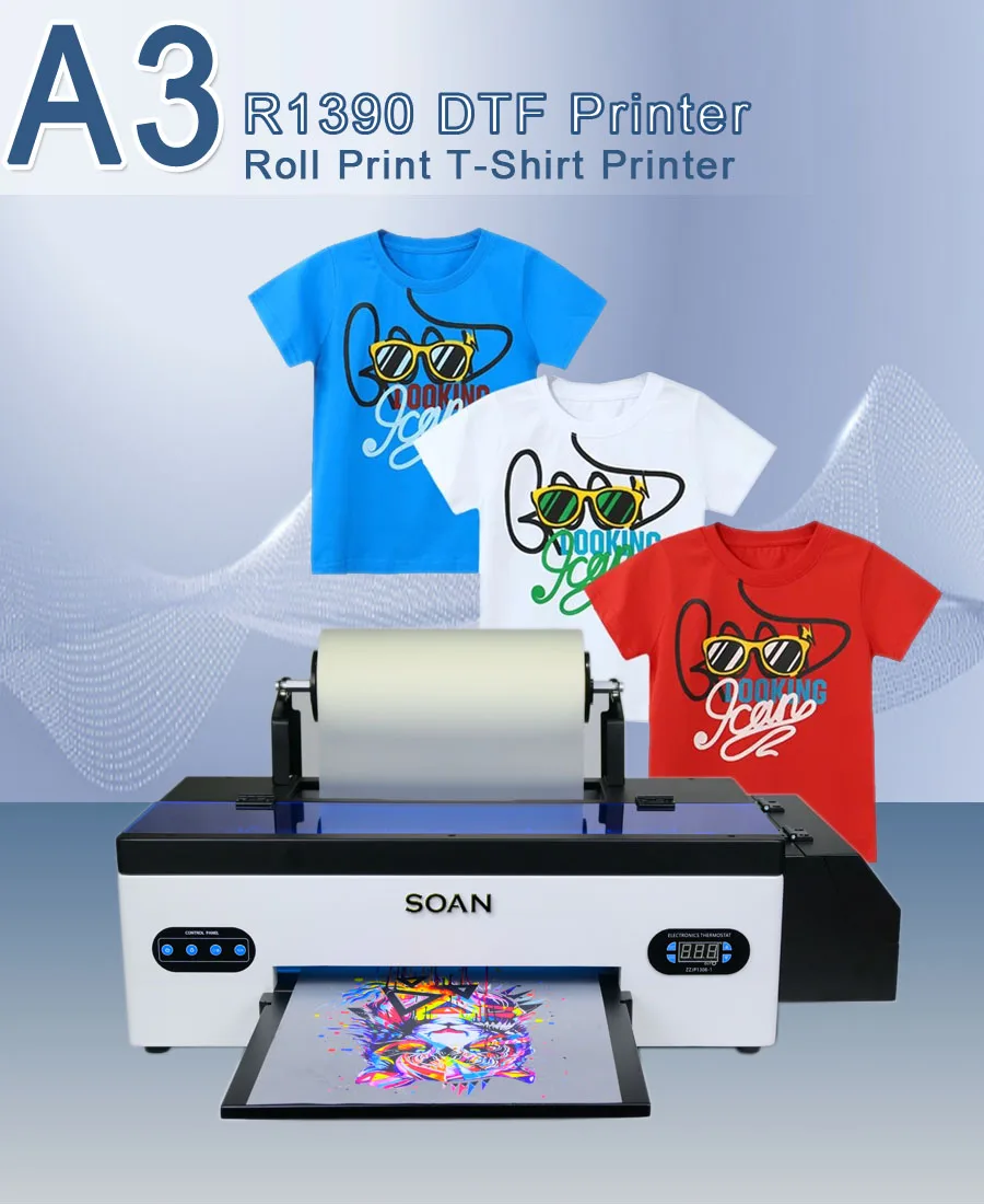 Dtf Printer Printing Machine A3 Dtf Printer Direct Transfer Film With ...