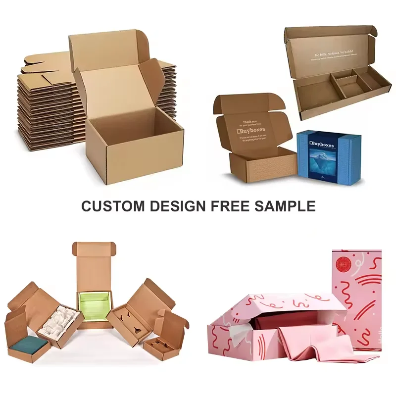 Custom Luxury Pink Paper Weave Packaging Box Clothing Boxes Wig/hair ...