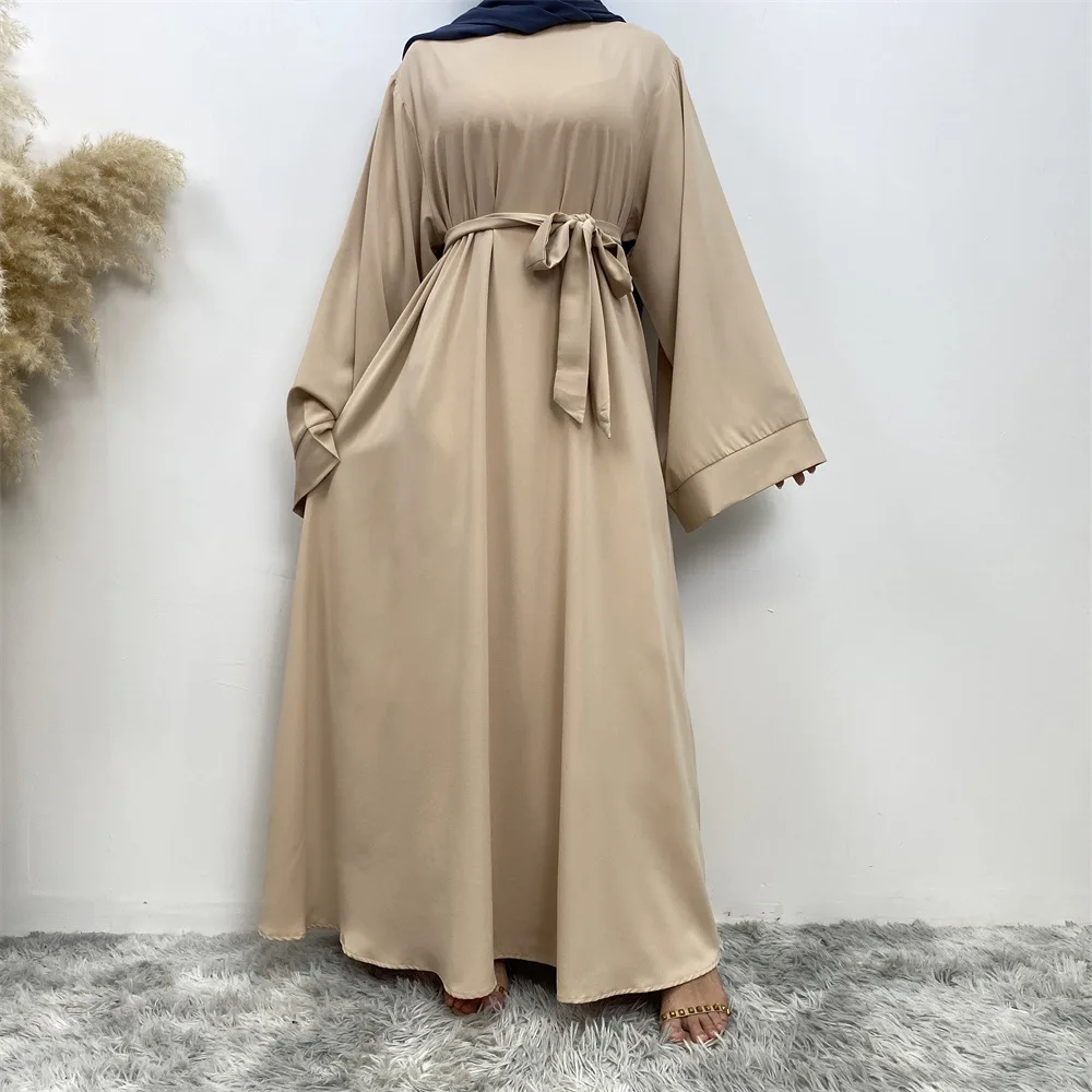 Luxurious Dubai Abaya Open Scattered Beaded Abaya Muslim Full Dress ...