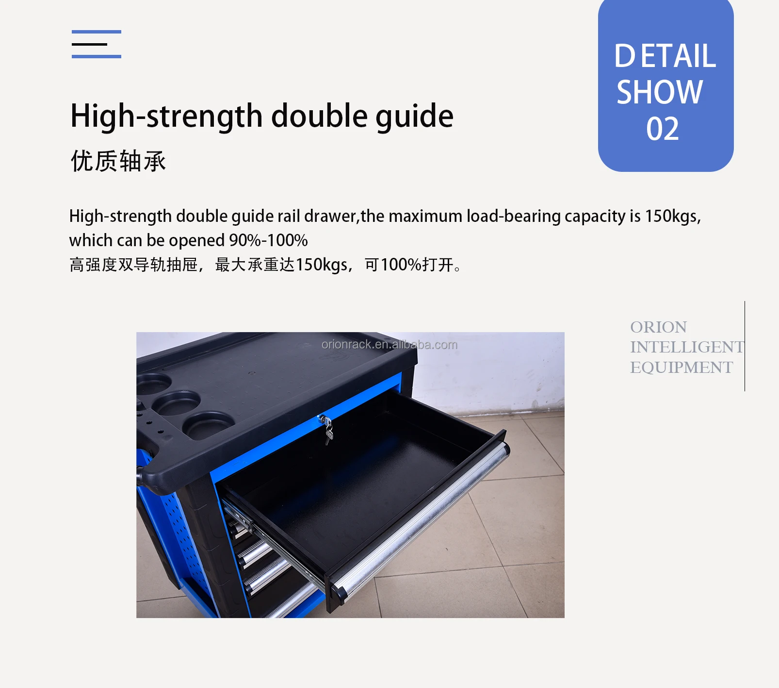 6 Drawers Tool Cabinet Heavy-duty Auto-repair Workshop Hardware Parts ...