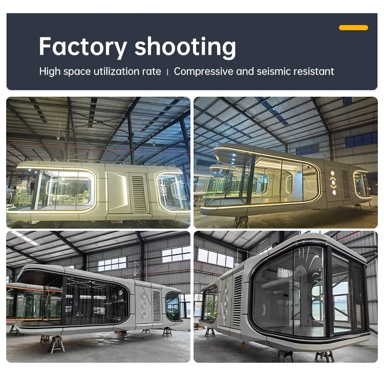 Wangsenye 2024 New Aluminum Space Capsule Home/hotel/house Space ...