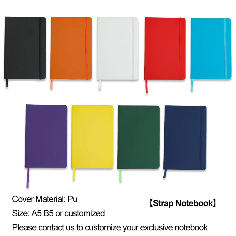 High Quality Personal Soft Touch Notebook Custom Logo