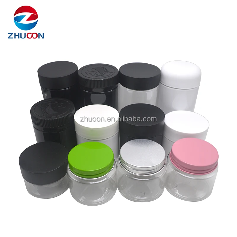 White Black Rib Side Pictorial Top Child-Resistant Lid Plastic Push ...