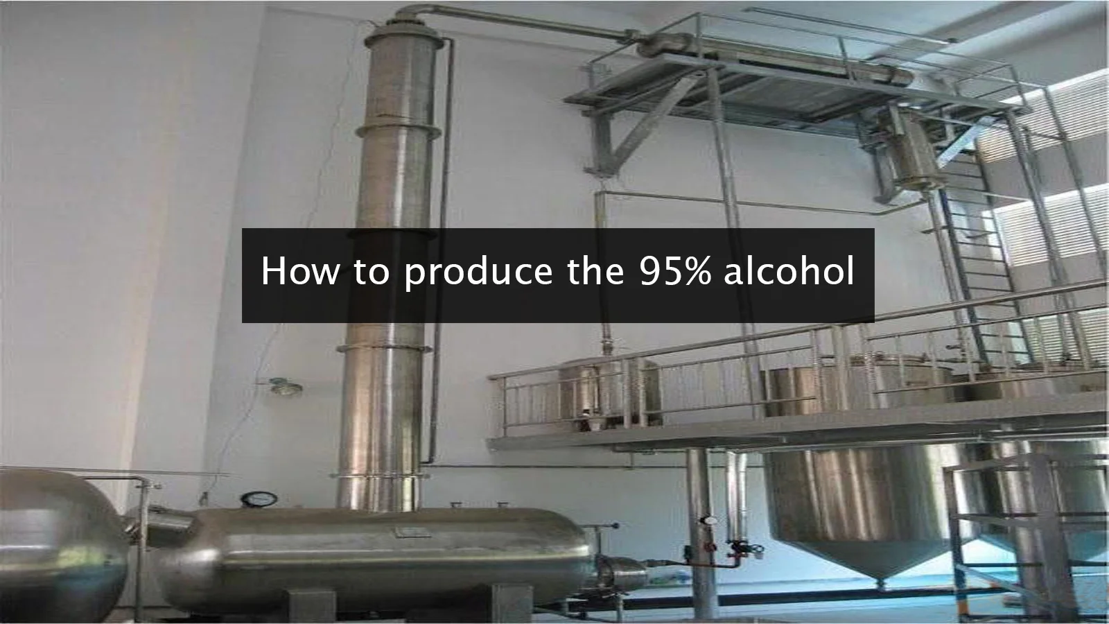 Distill 95% Alcohol Methanol Ethanol Distillation Stainless Steel ...