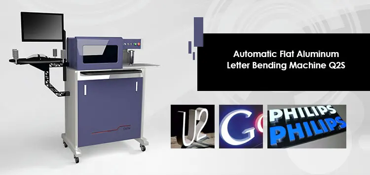 Flat Aluminium Coils Channel Letter Bending Machine for 3d Letter ...