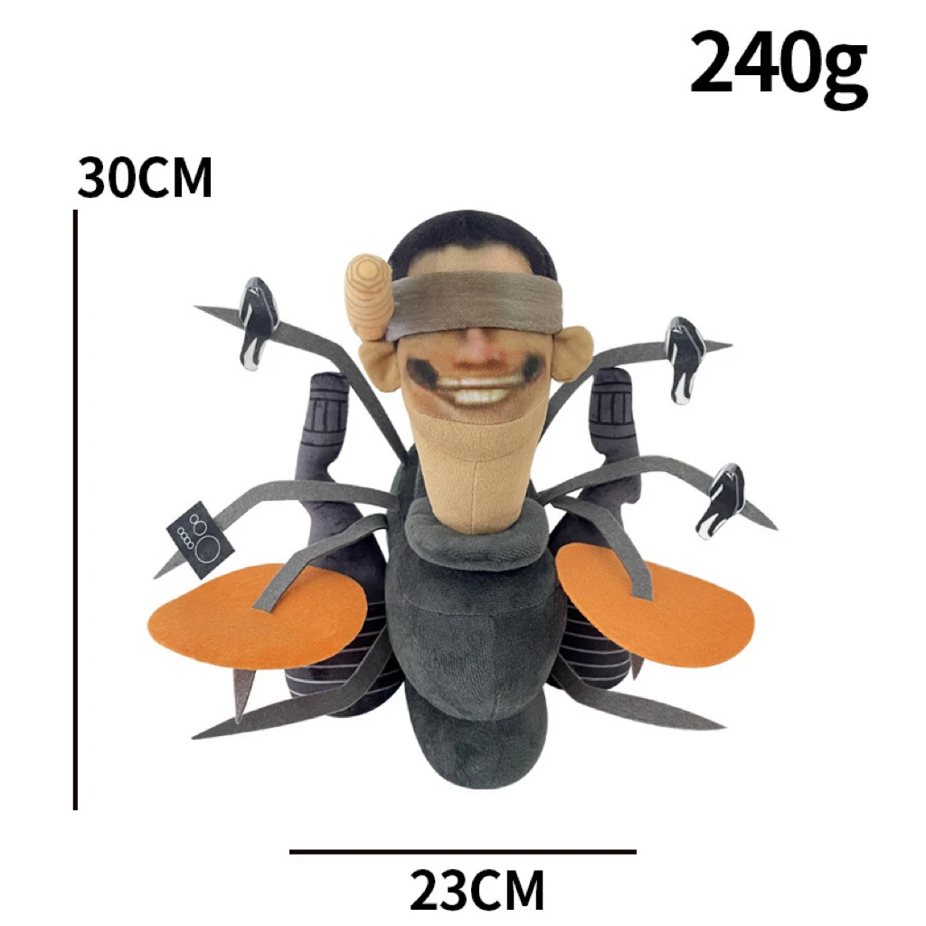 New Peluches Skibidi Toilet Plush Toys Stuffed Game Character Plushies ...