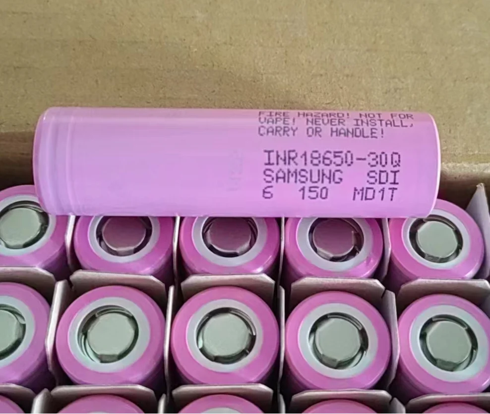 INR18650-30Q 18650 Lithium Ion Batteries Power Rechargeable Battery ...