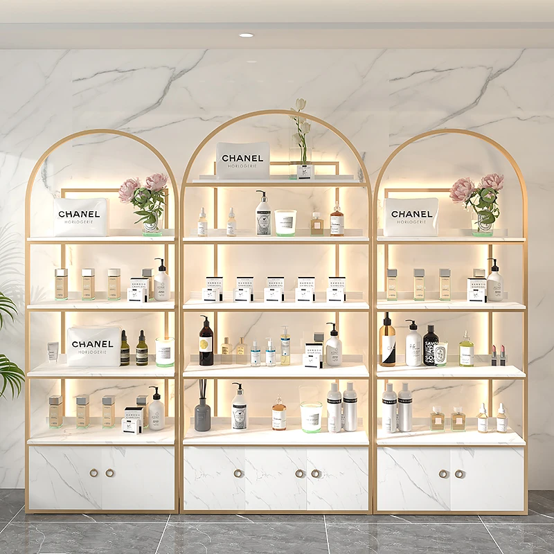 Skincare Display Shelves - Enhance Your Store's Aesthetics