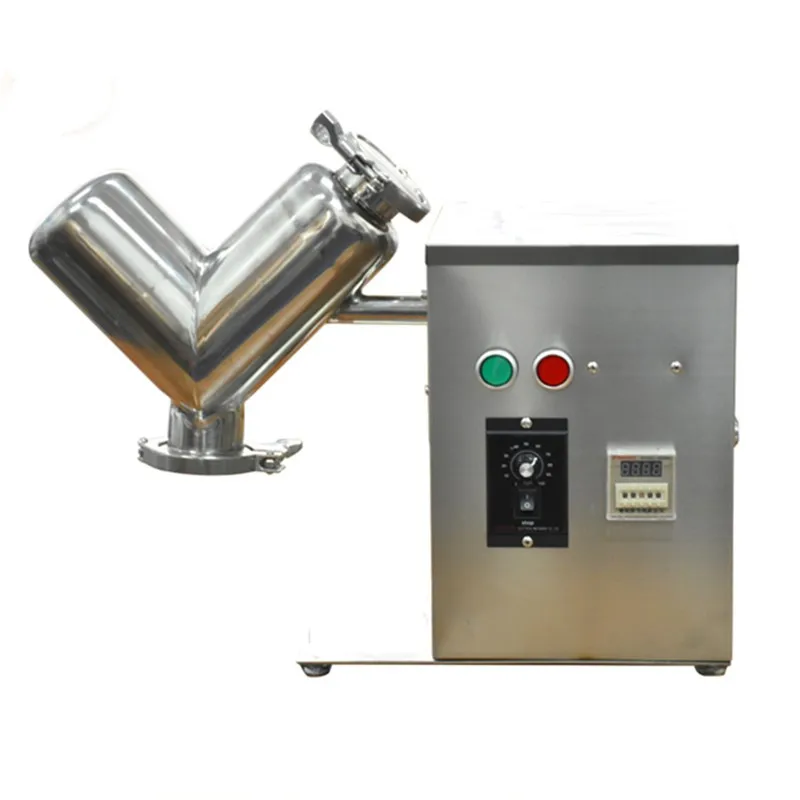 Mini Laboratory V Shape Mixer Chemical Granule Mixing Machine Dry ...