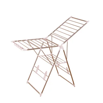 Indoor And Outdoor With Wings Multifunction Clothing Racks For Hanging ...