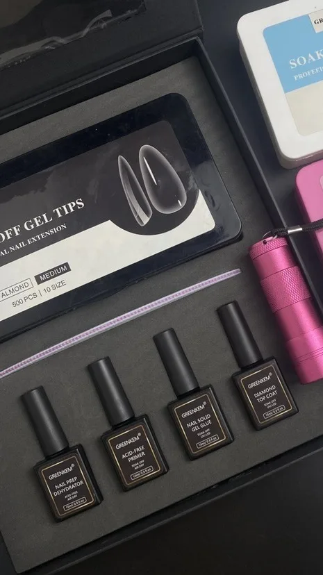 Private Label Gelly Tip Solid Gel Glue Box Set 12 Sizes Artificial ...