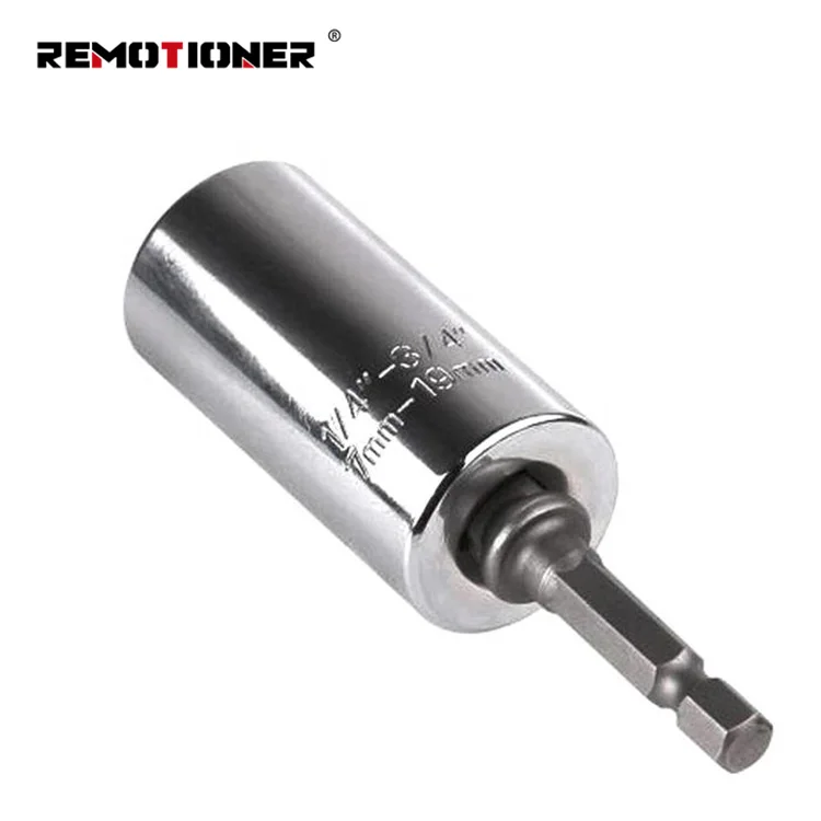 Universal Socket Tool - Super Grip & Multi-Function Drill Adapter