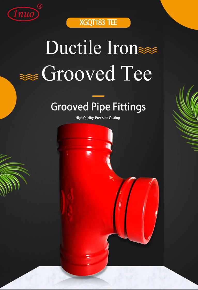 Fire Protection System Used Pipe Fittings Grooved Threaded Tee| Alibaba.com