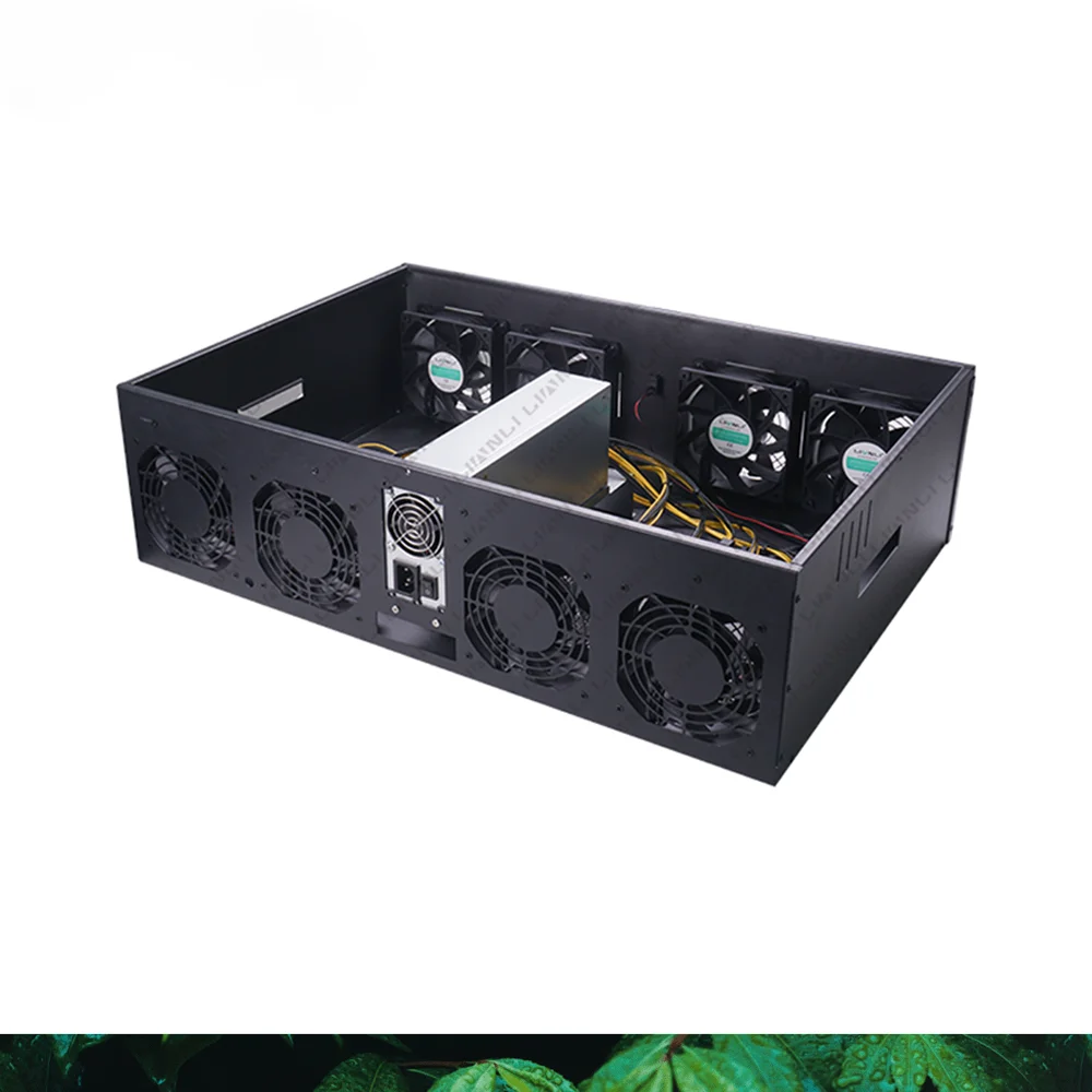 847 Full Set Rig Case Rig 8gpu Silent Case 65mm Pcie Slot Distance ...