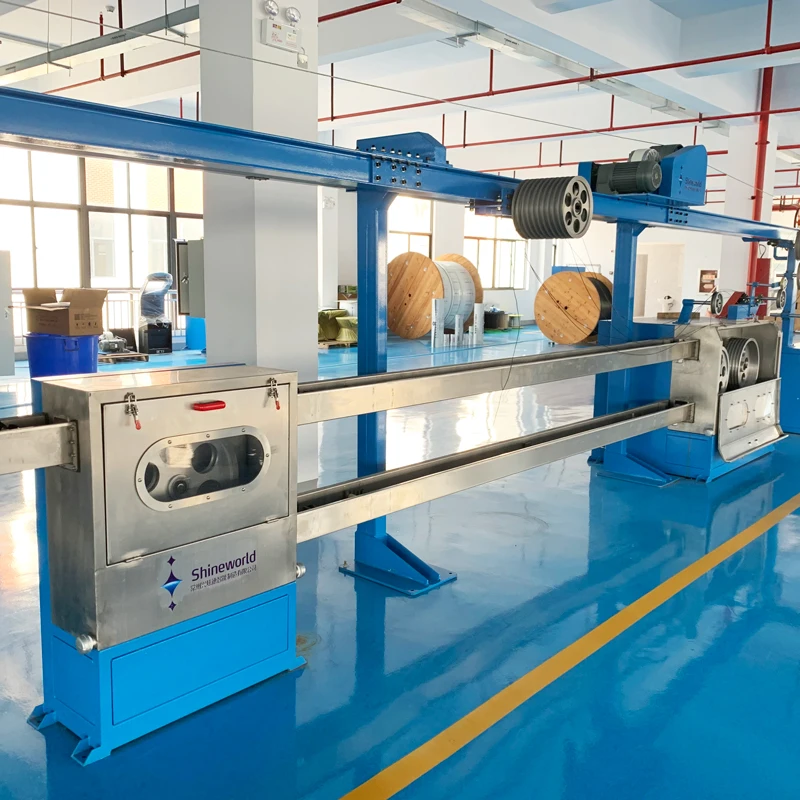 XLPE PVC Power Cable Jacket Extruding Machine by Shineworld