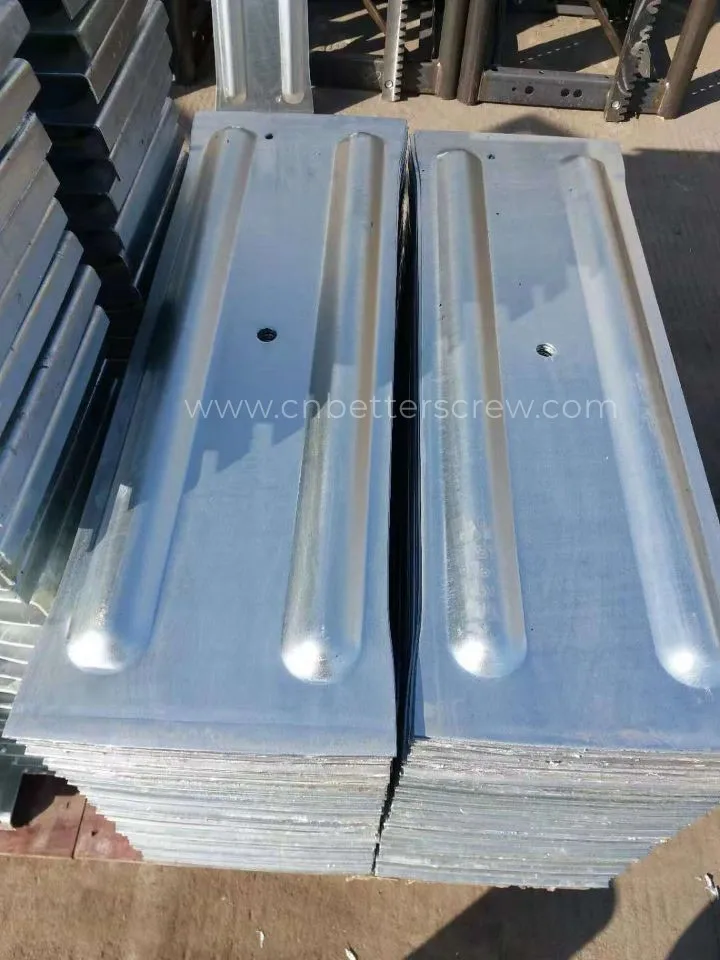 Galvanized Steel Wall Plate Anchor Tie-back Anchors for Retaining Wall ...