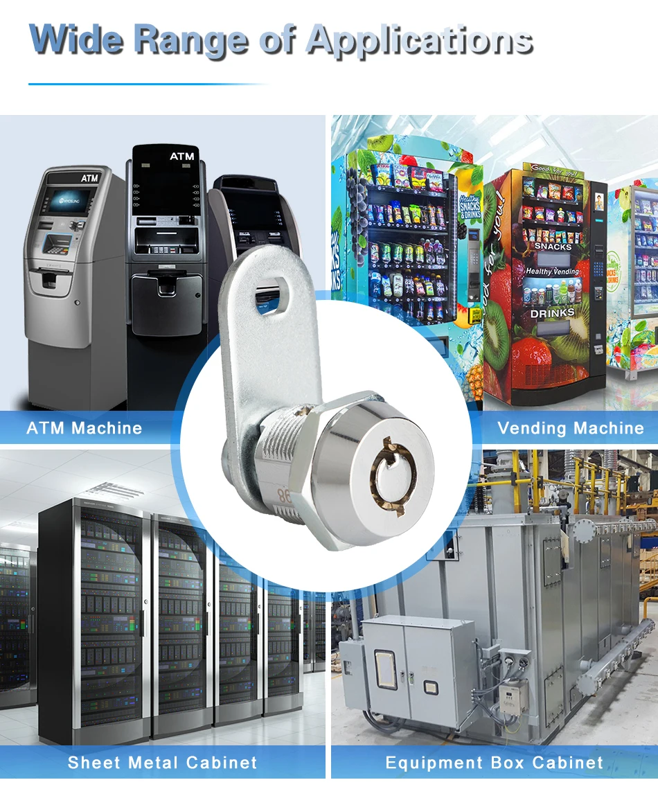 JK500 Tool Box Mailbox Lock Cylinder with Factory Price