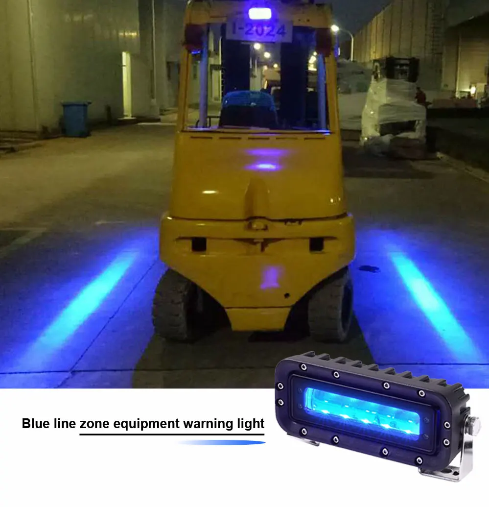 Forklift LED Safety - Red Zone Warning Lights by ZHAOQIZHOU