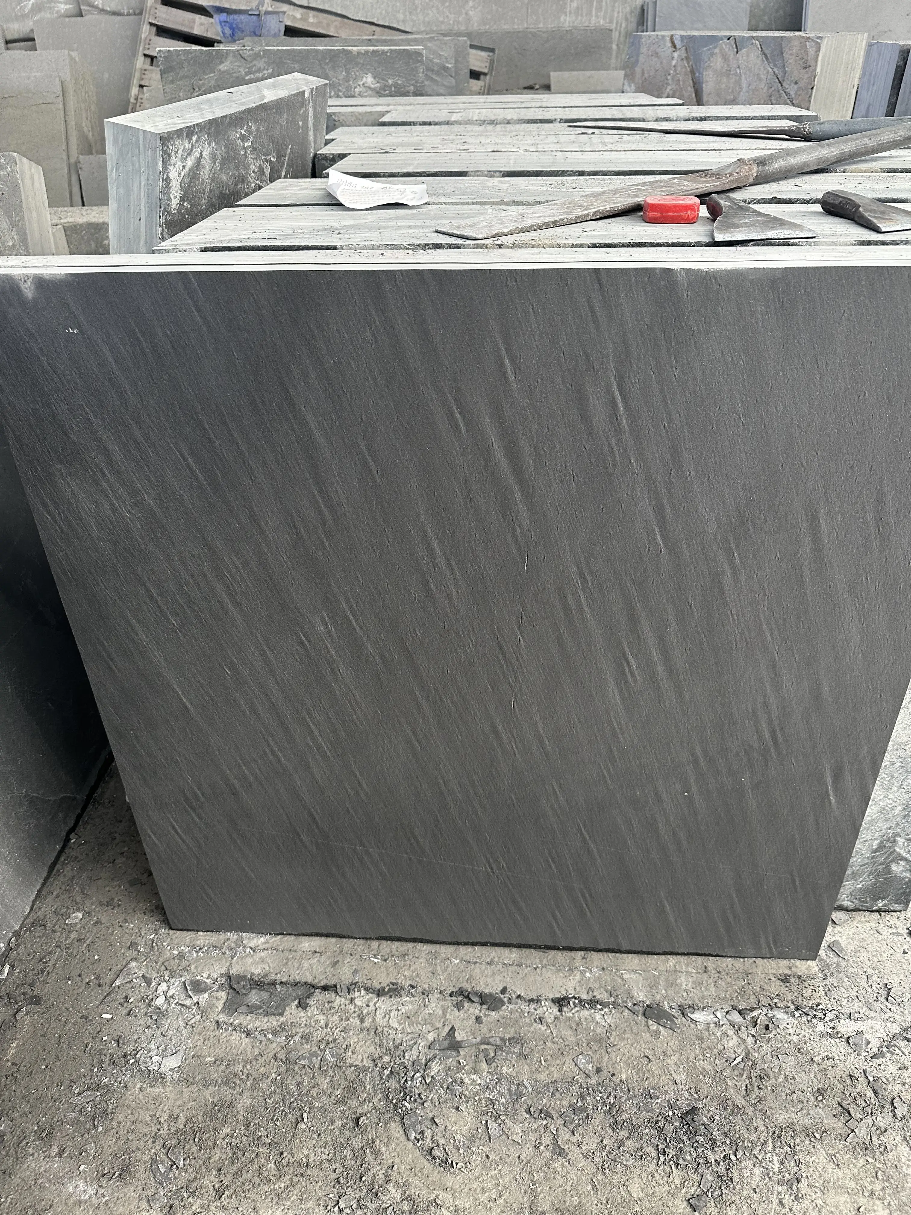 SHIHUI Jiangxi Black Slate French Pattern Pavers Modern Design Natural ...