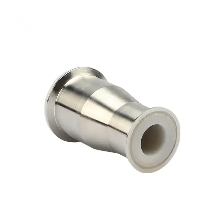 Din Sanitary Pfa Lined 316 Stainless Steel Pipe Fittings Bushing Tri ...