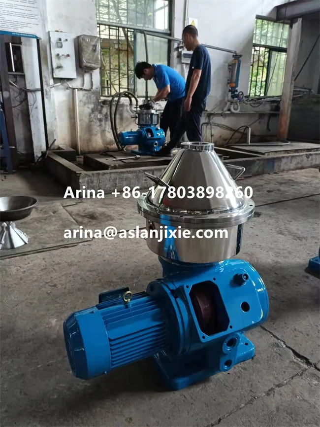 500l/h Manual Slagging Milk Fat Separator Electric Milk Cream Skimmer ...