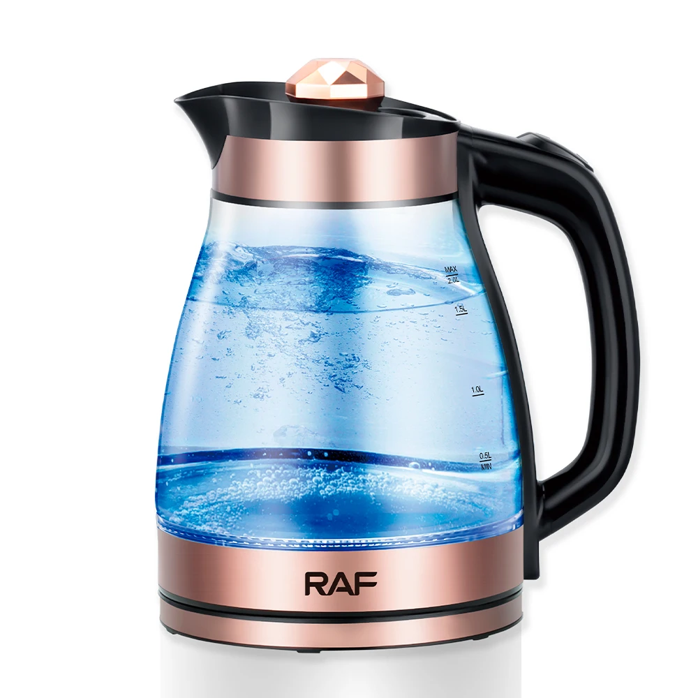 2024 Raf Samovar Tea Pot Fast Water Boiler Glass Hot Water Electric ...