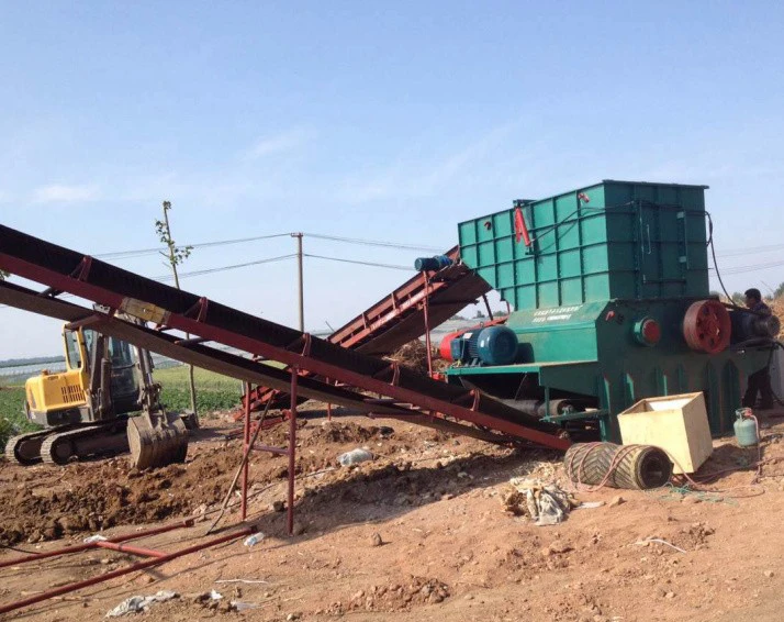 Pulverizer Heavy Duty Wood Crusher Tree Stump Grinder Tree Root Crusher ...