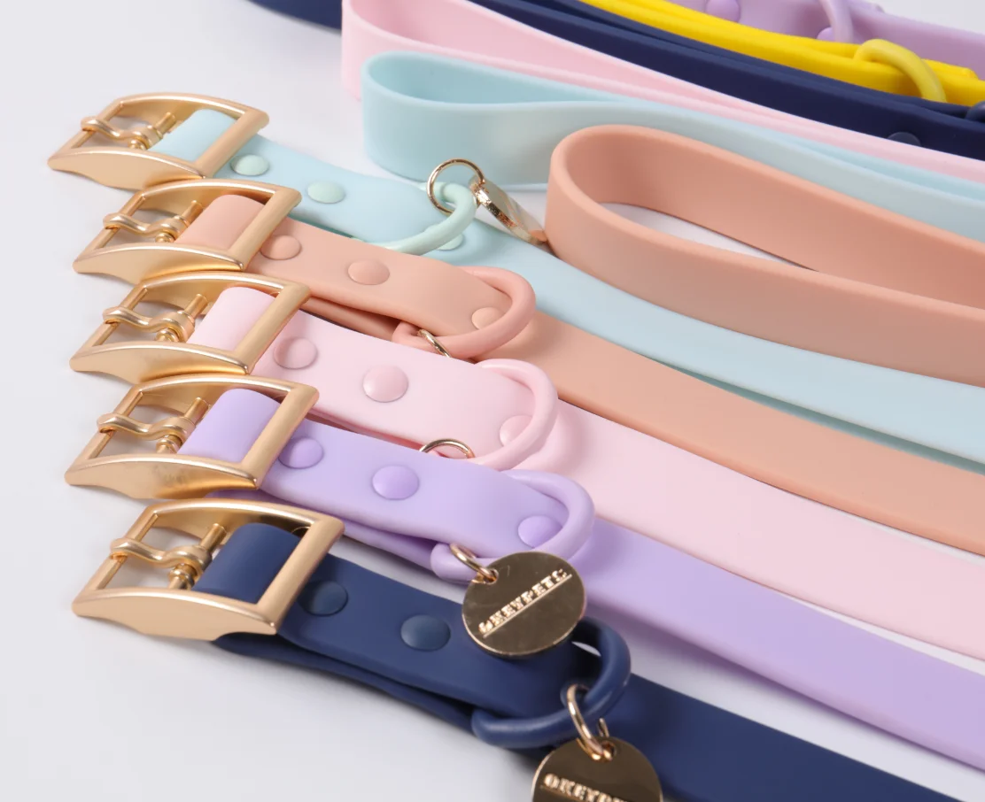 Manufacturer Wholesale Custom Luxury Rubber Silicone Coated Webbing Pet ...