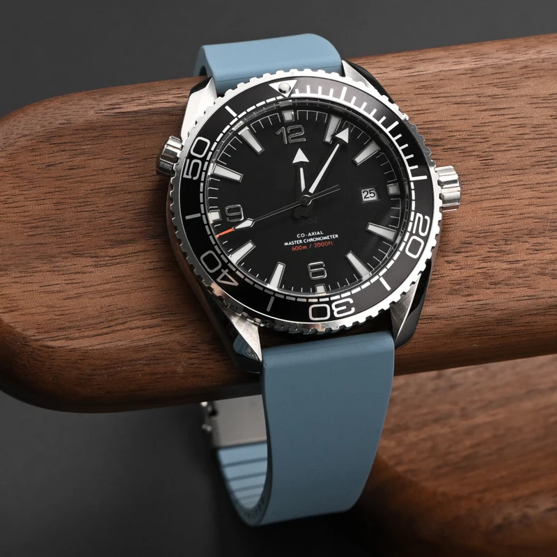 Customizable Fluorine Rubber Watch Straps - Cut to Size
