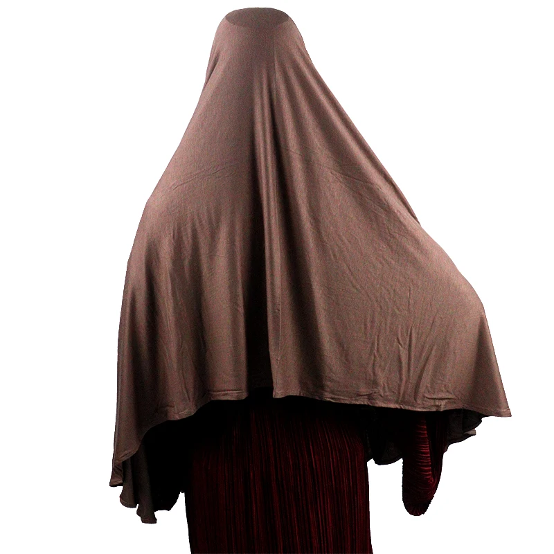 New Custom Split Instant Jersey Hijab Sports Scarf for Muslim Women