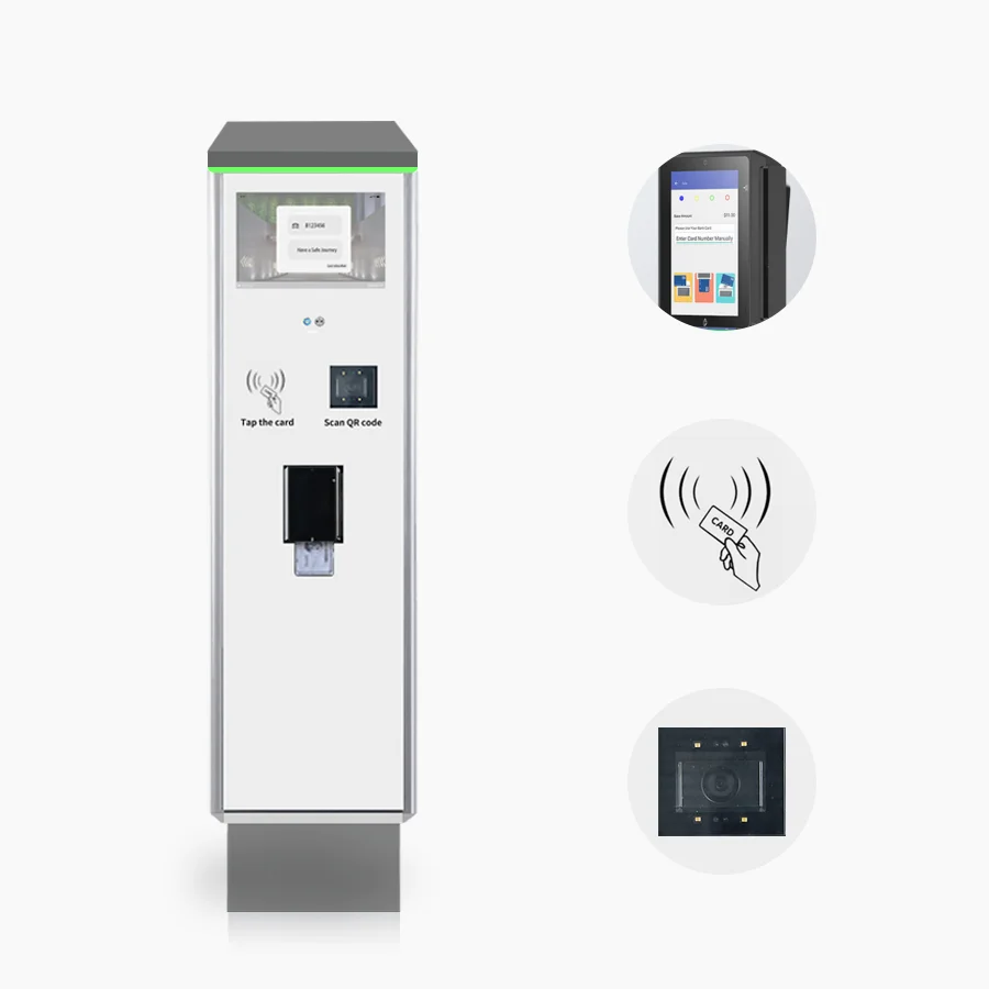 Smart Parking Lot Ticket System with QR Code Dispensing
