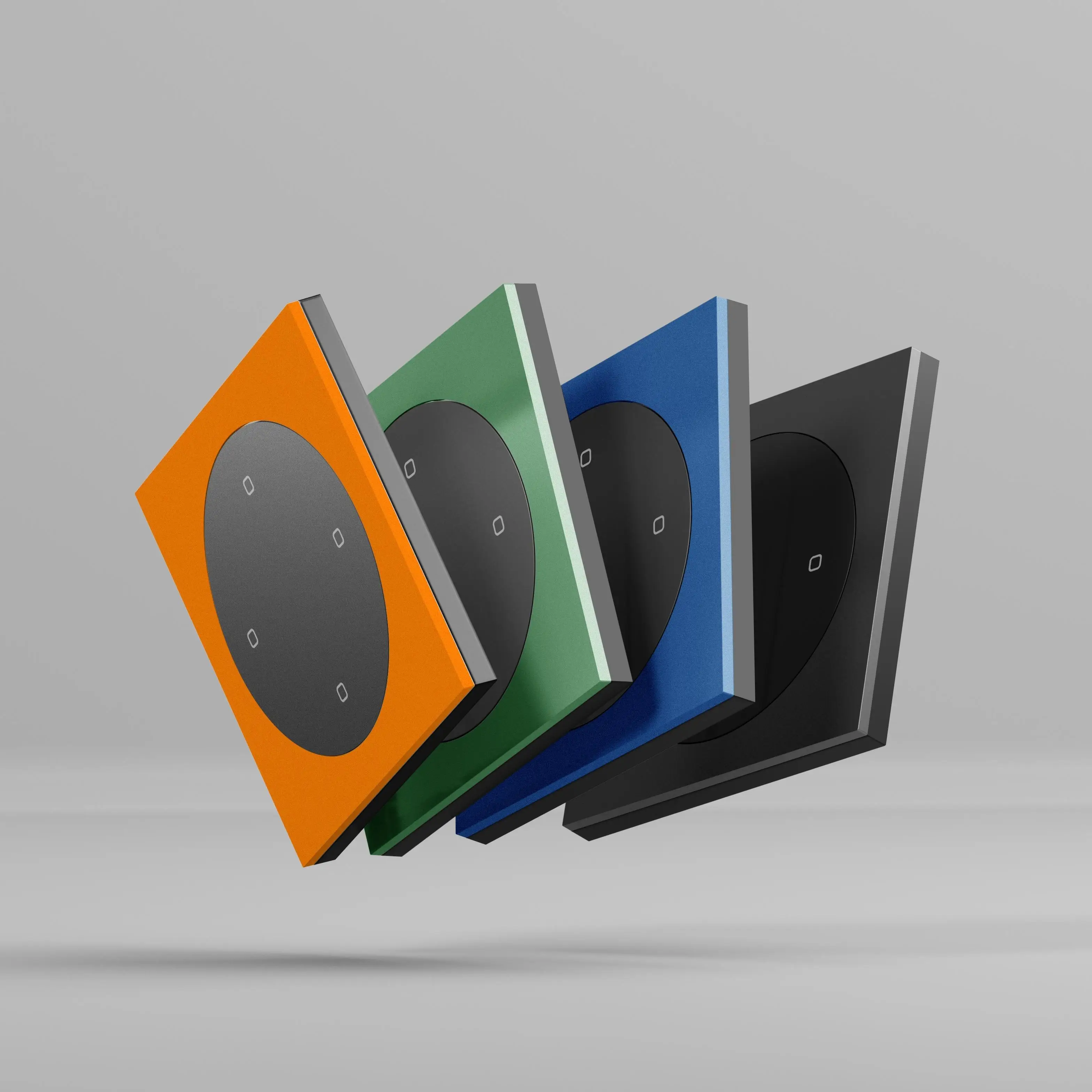 86 British Styles Control Intelligent Switch Socket Flame Retardant PC Panel Wall Switch Home ...